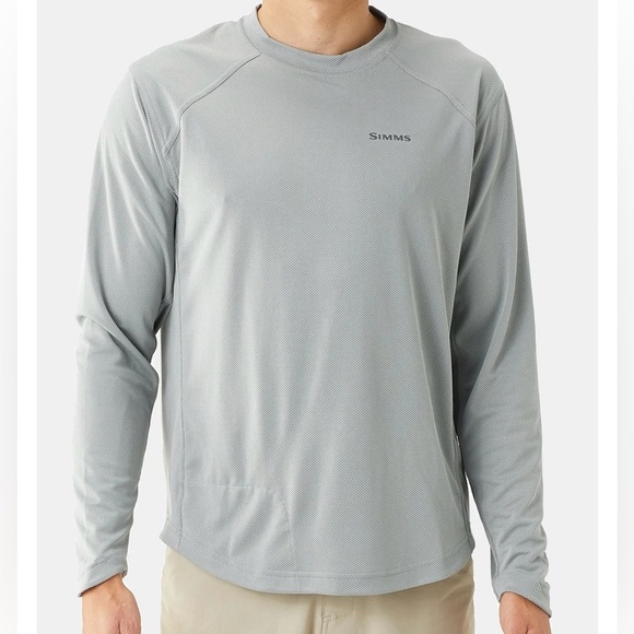 Simms | Shirts | Simms Men Long Sleeved Sun Spf Solarflex Upf 5 Sage ...